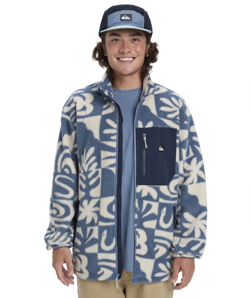 QS CLEAN COAST ZIPP FLEECE CHINA L - LAHINCH SURF SHOP