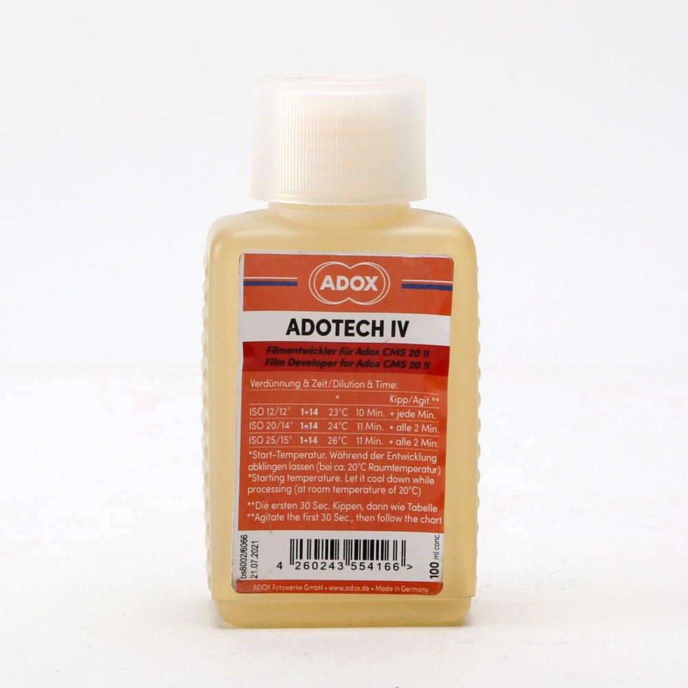 ADOX ADOTECH IV 100ml - Gunns Camera
