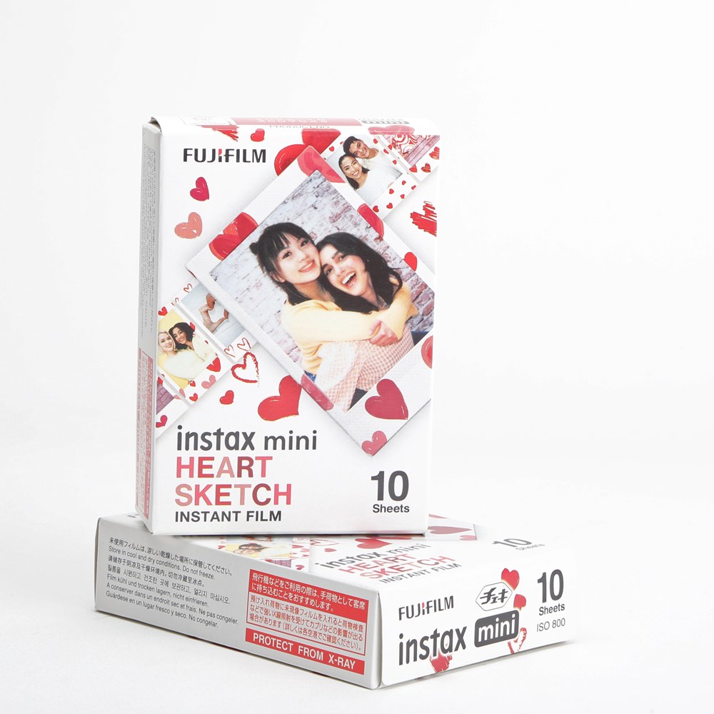 FUJI INSTAX MINI HEART SKETCH - Gunns Camera