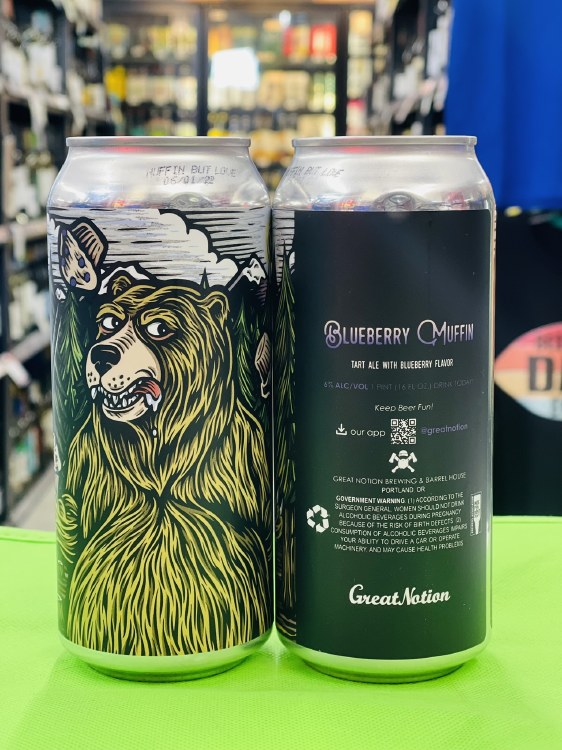 Great Notion Blueberry Muffin - A1 Hop Shop 104th