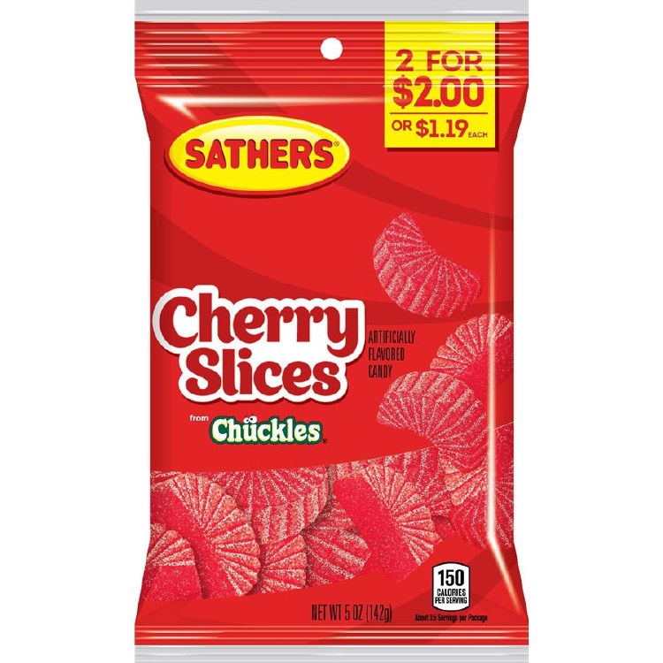 Sathers Cherry Slices - A1 Hop Shop 104th