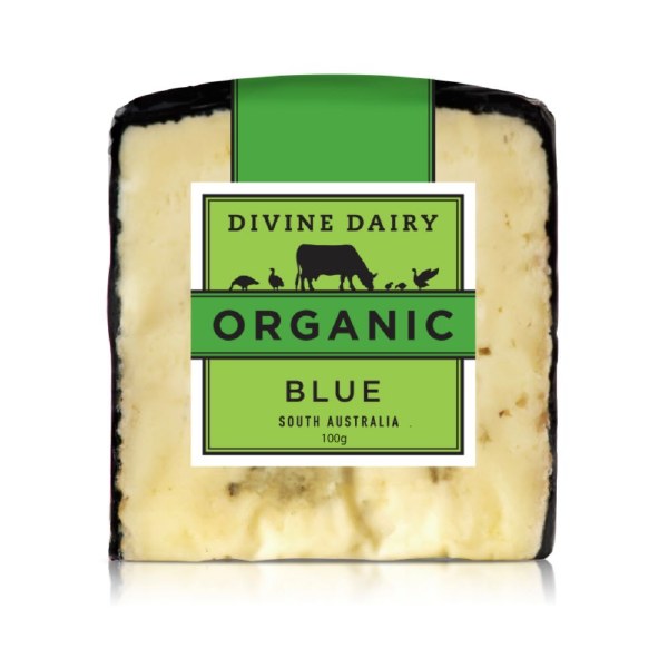 Blue Cheese 100G Divine Dairy - WYLD ORGANICS