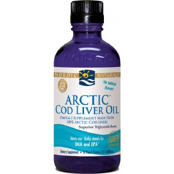 NORDIC NATURALS Arctic Cod Liver Oil Orange, 8 fl oz - Healthy Appetites