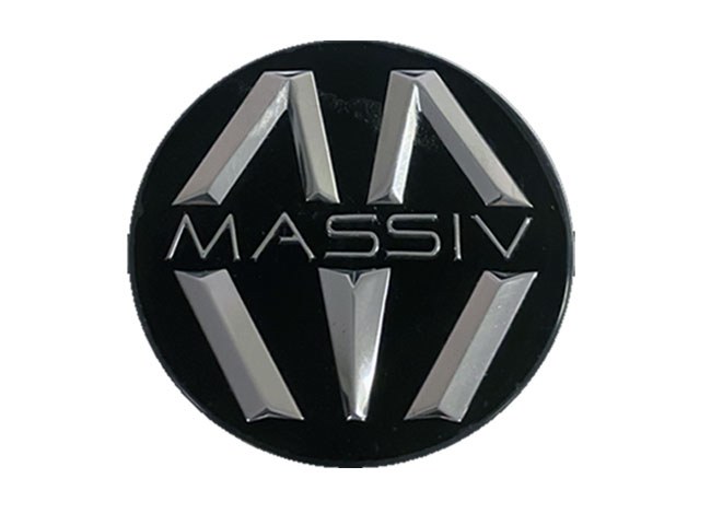 MASSIV LOGO FOR 913 916 918 919 BLACK WHEELS - Eclipse Aftermarket Group