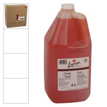 Lynch ORANGE Milkshake Syrup 2 x 4L - cs - Pegasus Paper/Lone Wolfe ...
