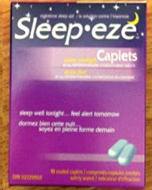 Sleep Eze Sleep Aid Caplets - 10/pkg (24) (01740) - Kays Wholesale INC