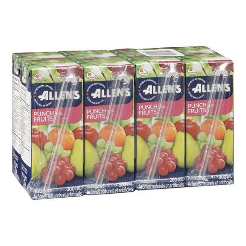 Allen's Tetra Fruit Punch Juice Pack - 24 x 200ml (70805) - Kays ...