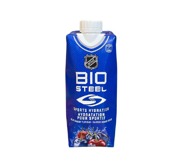 BIO Steel BLUE CHERRY - 12 x 500ml (00176) - Kays Wholesale INC
