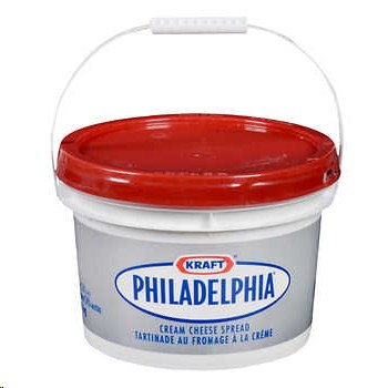 Refridgerated - Kraft Philadelphia Cream Cheese (01532) - 3kg - Pail ...