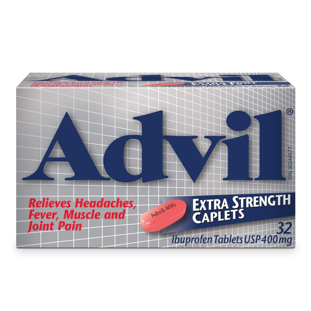 Advil Extra Strength Caplets - 16/BOX (72) (00462) - Kays Wholesale INC