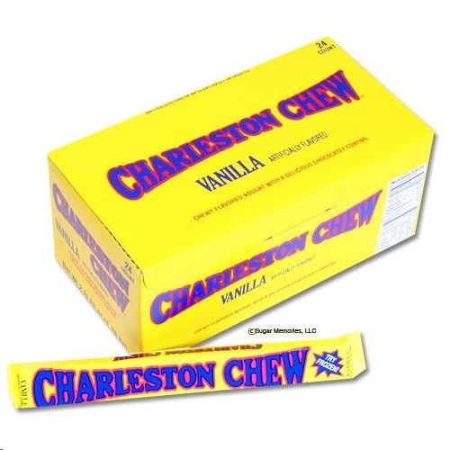 Charleston Chew Vanilla - 24/Box (36530) (6) (N) - Kays Wholesale INC