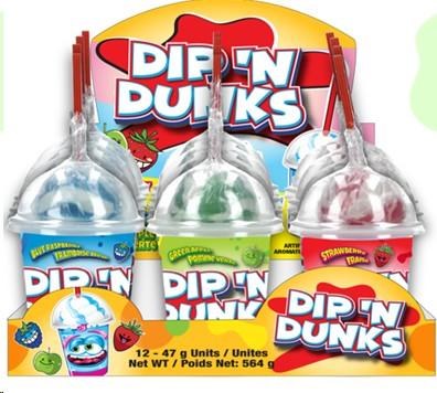 Dip N' Dunks - 47g - 12/Box (8) (93381) - Kays Wholesale INC