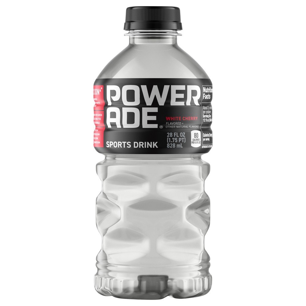 POWERADE 28OZ WHITE CHERRY 15CT CASE