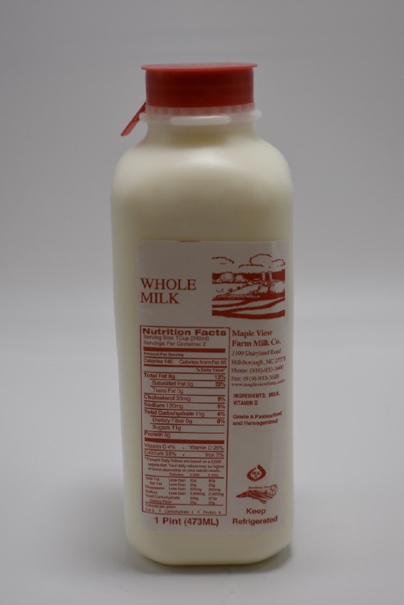 Whole Milk - Pint - The Butchers Market-Heritage