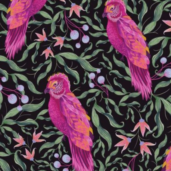 100% Cotton Parrots - WM Trimmings