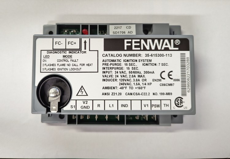 Ignition Pack Fenwal - Westinghouse Oven - Simpson Oven Thermostat Near ...