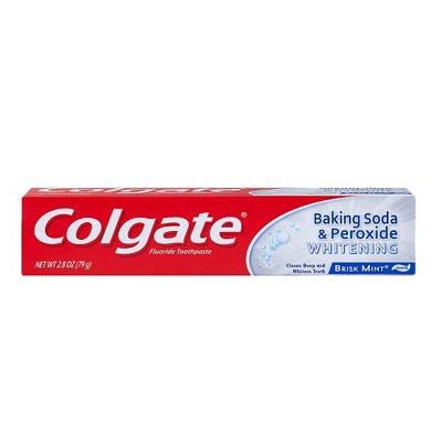 Colgate - Toothpaste - Whitening Baking Soda & Peroxide - Ravi's Import ...