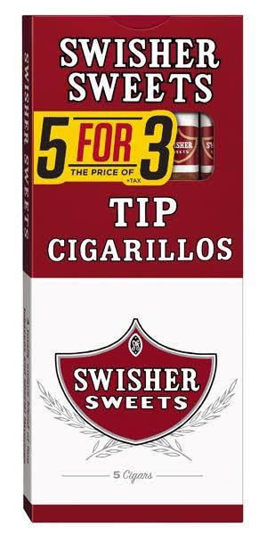 Swisher Sweets Tip Cigarillos Sweet - Ravi's Import Warehouse