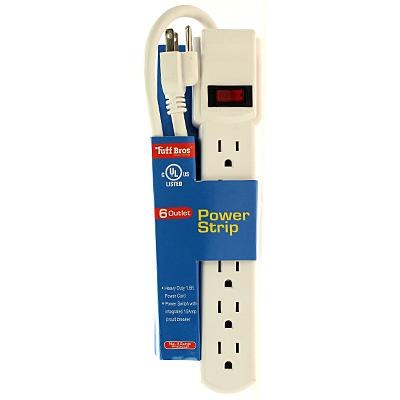 6 Outlet Power Strip - Ravi's Import Warehouse