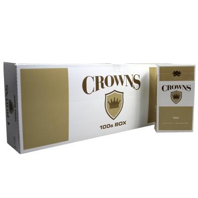 Crowns Gold Box 100s - Ravi's Import Warehouse