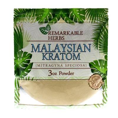 Remarkable Herbs Kratom Malaysian Powder - Ravi's Import Warehouse