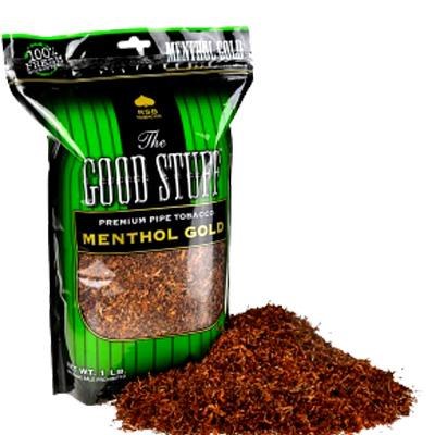 The Good Stuff Premium Pipe Tobacco Menthol Gold - Ravi's Import Warehouse