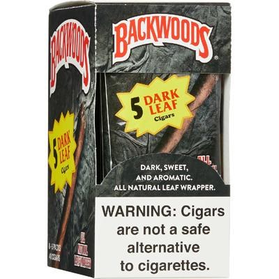 Backwoods Dark Leaf 5 Pack Cigar - Ravi's Import Warehouse