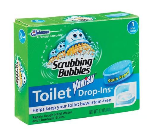 Scrubbing Bubbles - Drop Ins Blue - Ravi's Import Warehouse