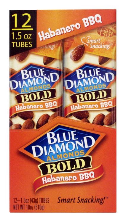 Blue Diamond Bold Habanero Barbecue Almonds - Ravi's Import Warehouse