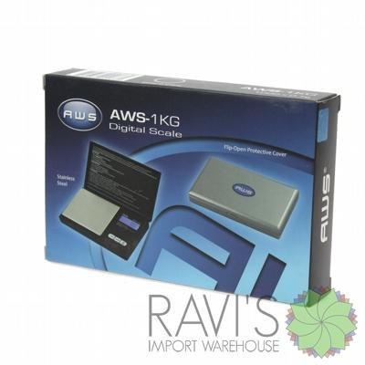 AWS SCALE-AWS-1KG-BLK - Ravi's Import Warehouse