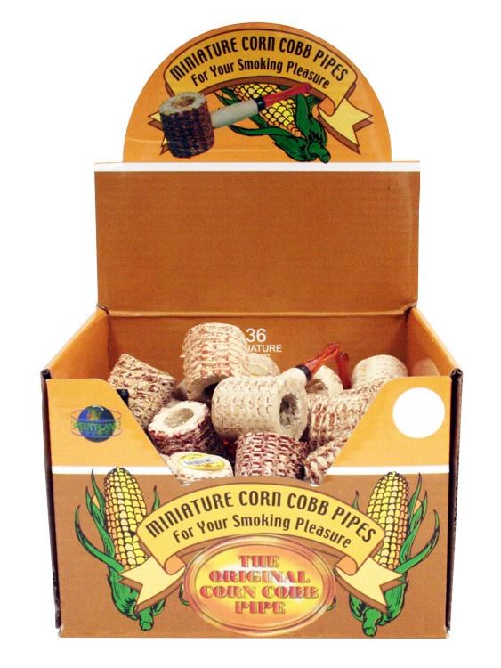 Corn Cob Mini Pipes - Ravi's Import Warehouse