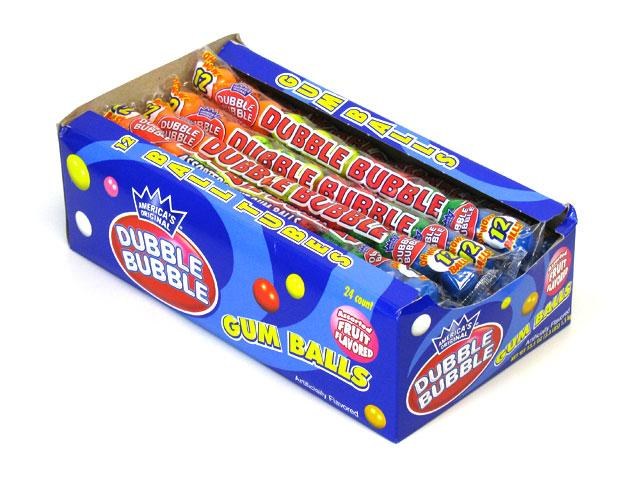 Dubble Bubble Assorted Fruit Gum Ball - Ravi's Import Warehouse