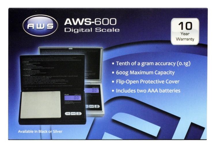 AWS SCALE-AWS-600-BLK - Ravi's Import Warehouse