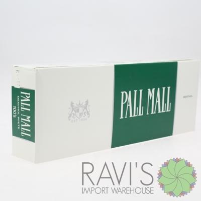 Pall Mall Menthol White - Ravi's Import Warehouse