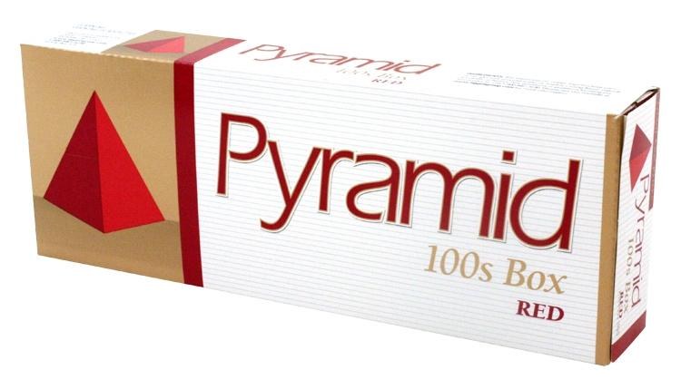 Pyramid Red 100s Box - Ravi's Import Warehouse