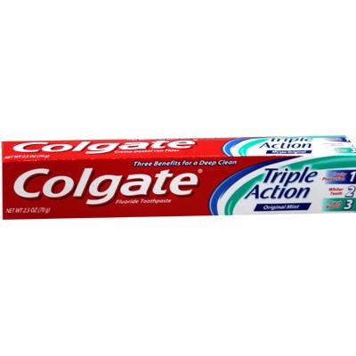 Colgate - Toothpaste - Triple Action - Ravi's Import Warehouse