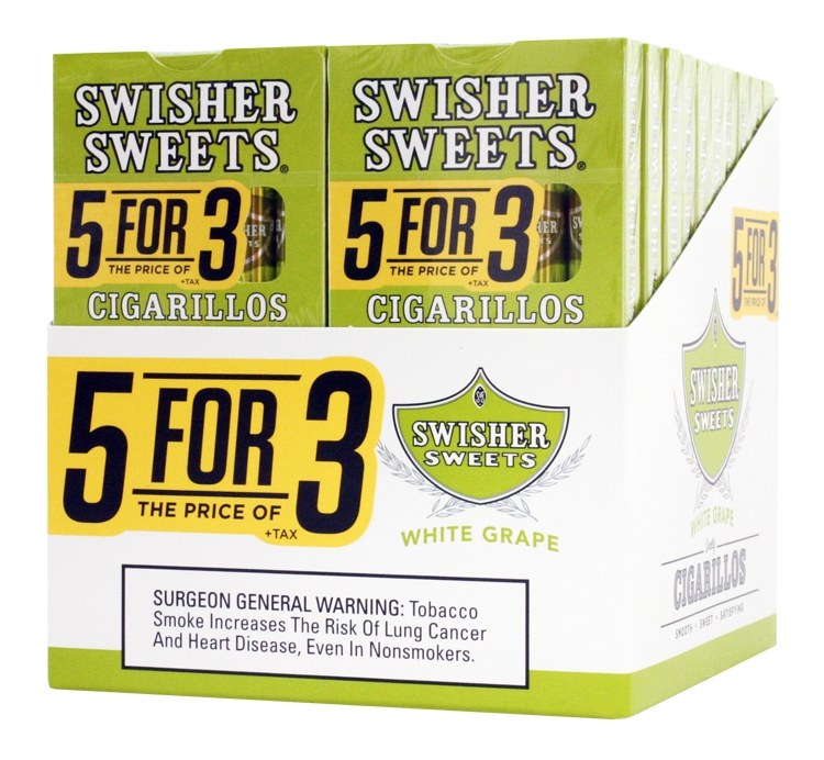 Swisher Sweets Cigarillos White Grape - Ravi's Import Warehouse