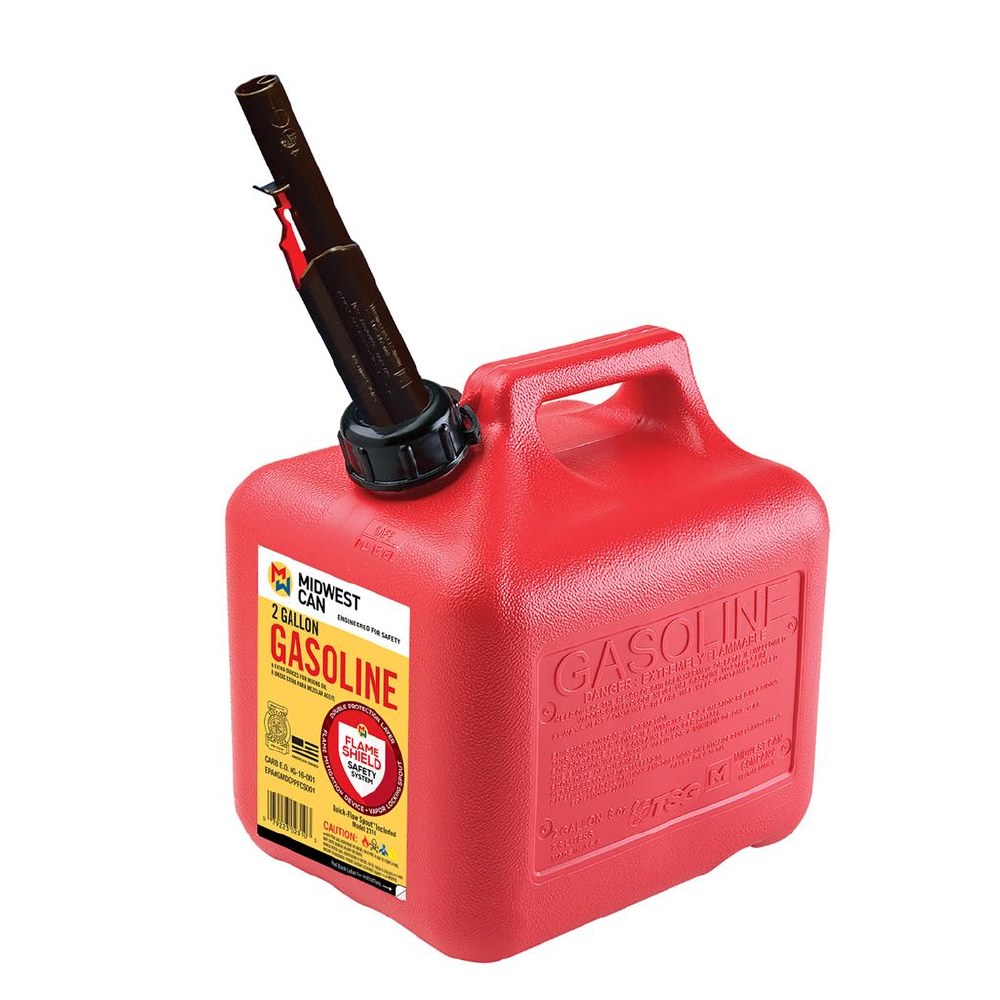 Gas Can 2 Gal Spill Proof - Ravi's Import Warehouse