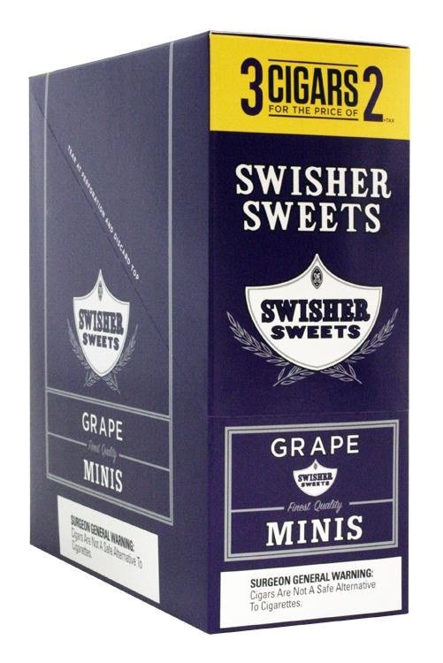 Swisher Sweets Mini Cigarillos Grape - Ravi's Import Warehouse