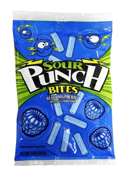 Sour Punch Bites Blue Raspberry - Ravi's Import Warehouse
