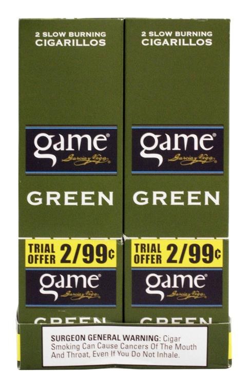 Game Cigars Green - Ravi's Import Warehouse
