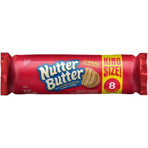 Nutter Butter Peanut Butter Cookies King Size - Ravi's Import Warehouse