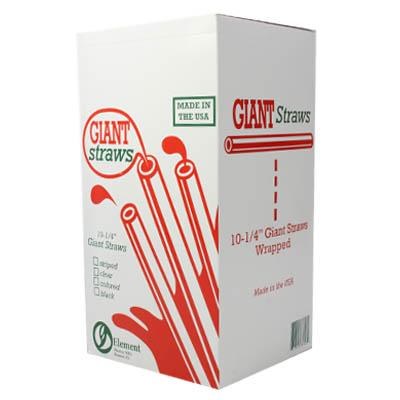 Giant Straws Wrapped - Ravi's Import Warehouse