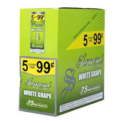 Supreme Cigarillos White Grape - Ravi's Import Warehouse