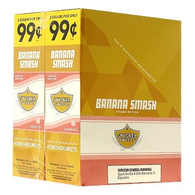 Swisher Sweets Cigarillos Banana Smash - Ravi's Import Warehouse
