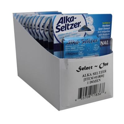 Alka-Seltzer Original Blister Pack- 2 Tablets - Ravi's Import Warehouse