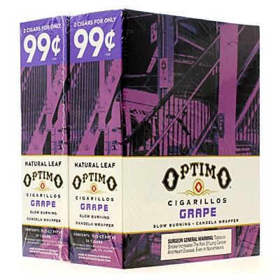 Swisher Sweets Optimo Grape Natural Leaf - Ravi's Import Warehouse