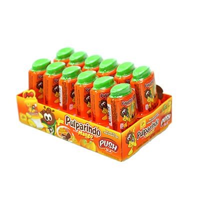 De La Rosa Pulparindo Push Mango Box - Ravi's Import Warehouse