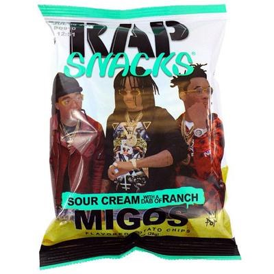 Rap Snacks Migos/Ranch Sour Cream & Ranch - Ravi's Import Warehouse