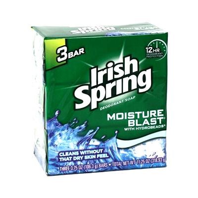 Irish Spring Bar Soap Moisture Blast - Ravi's Import Warehouse